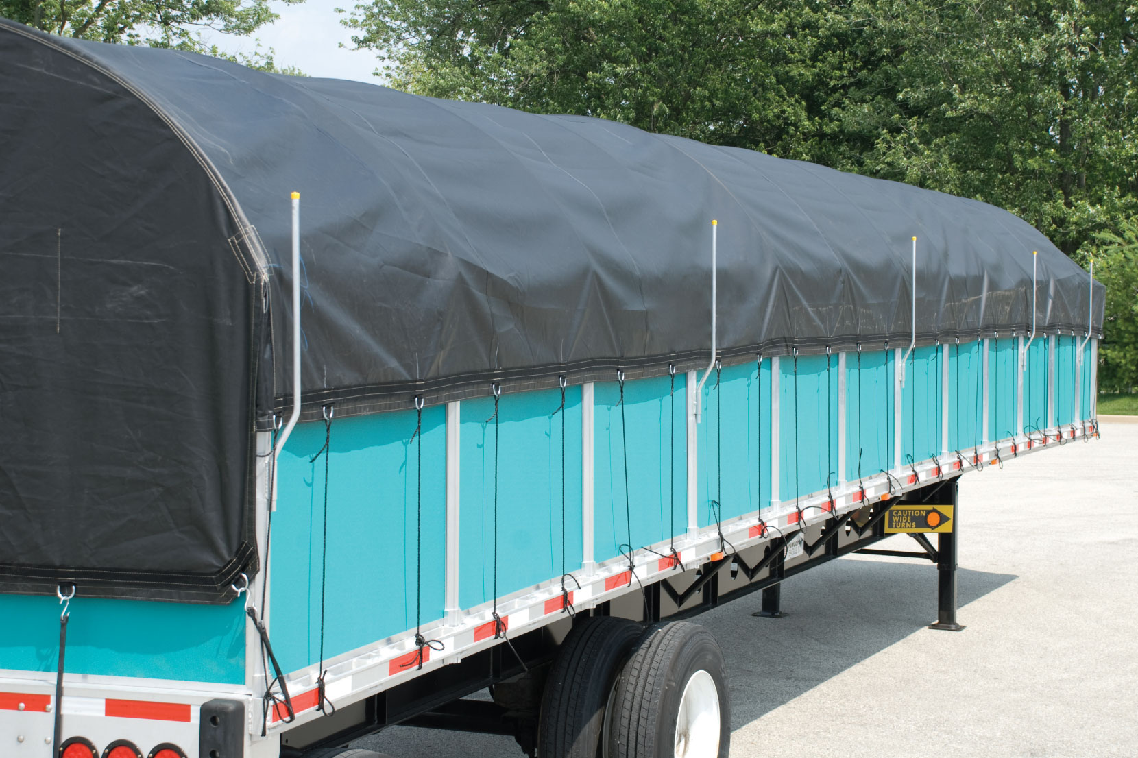 Side Kits System For Flatbed Drop Deck Trailer Aero Industries Inc 